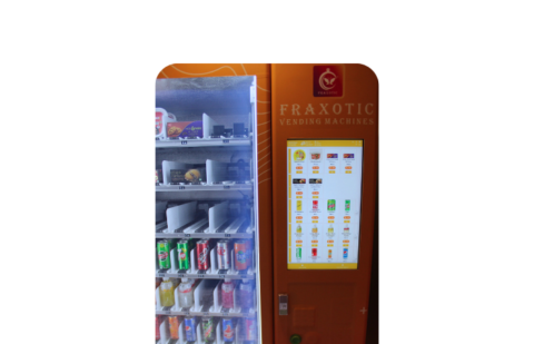 Luxury Vending Machine | 22-Inch Touchscreen Cashless Combo - Fraxotic ...