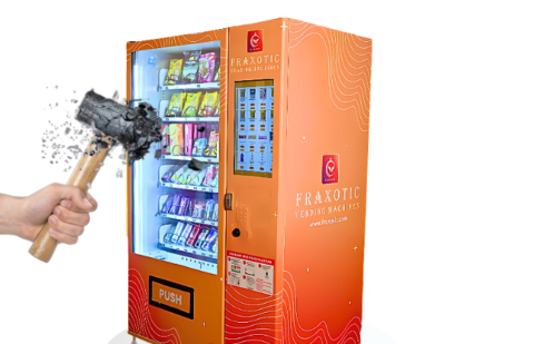Luxury Vending Machine | 22-Inch Touchscreen Cashless Combo - Fraxotic ...