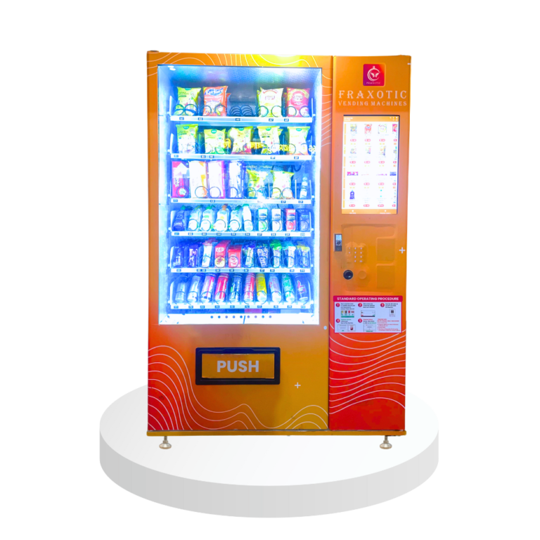 Luxury Vending Machine | 22-Inch Touchscreen Cashless Combo - Fraxotic ...